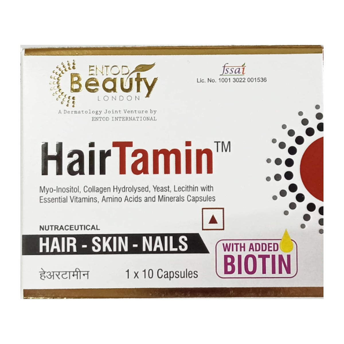 HairTamin Capsules 10Capsules – Cutiglow.in